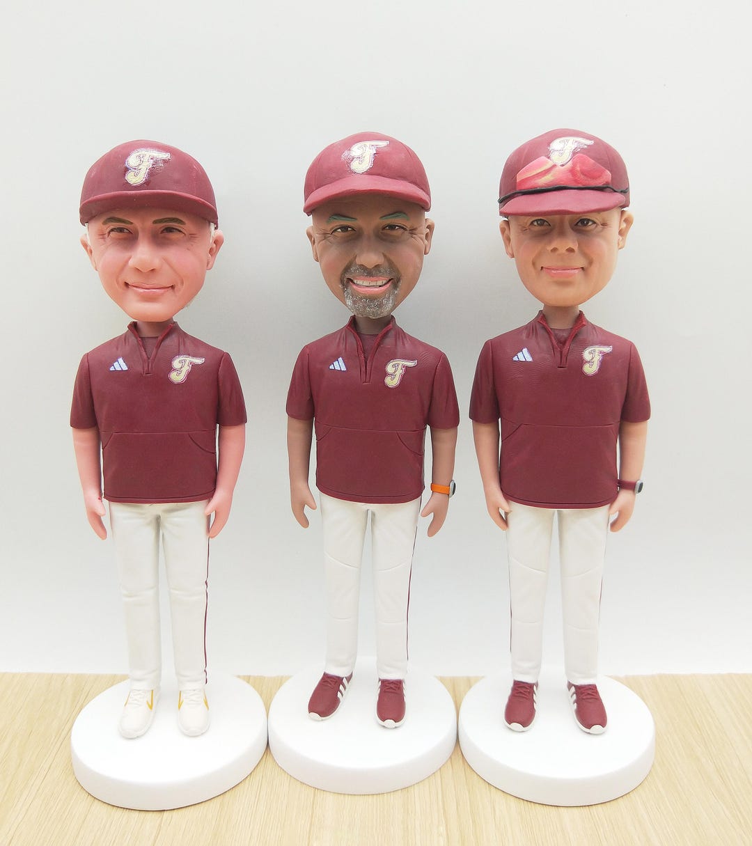 Custom Christmas Bobbleheads, Fully Customized From Photos, Customize ...