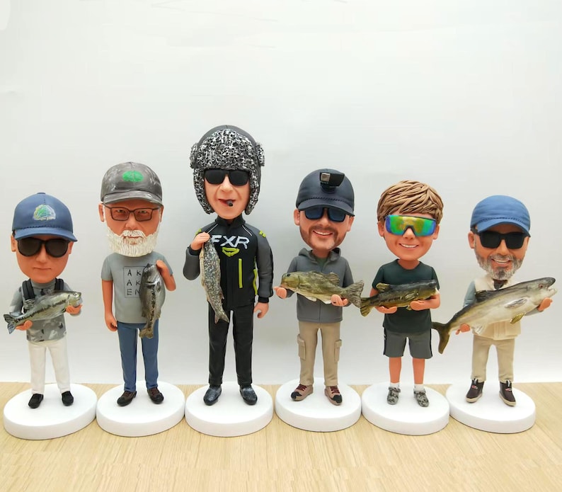 Personalized Baseball Bobblehead, Custom Group Gift - Etsy