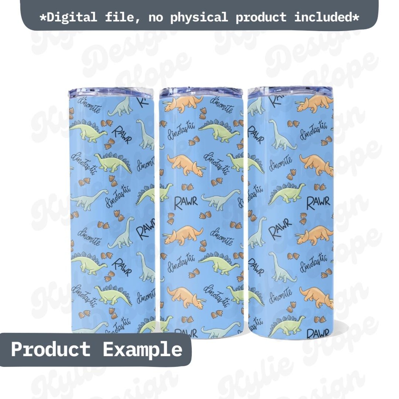 Cutecore Dinosaur Seamless Pattern: Hand-drawn Digital Paper (PNG) - Etsy