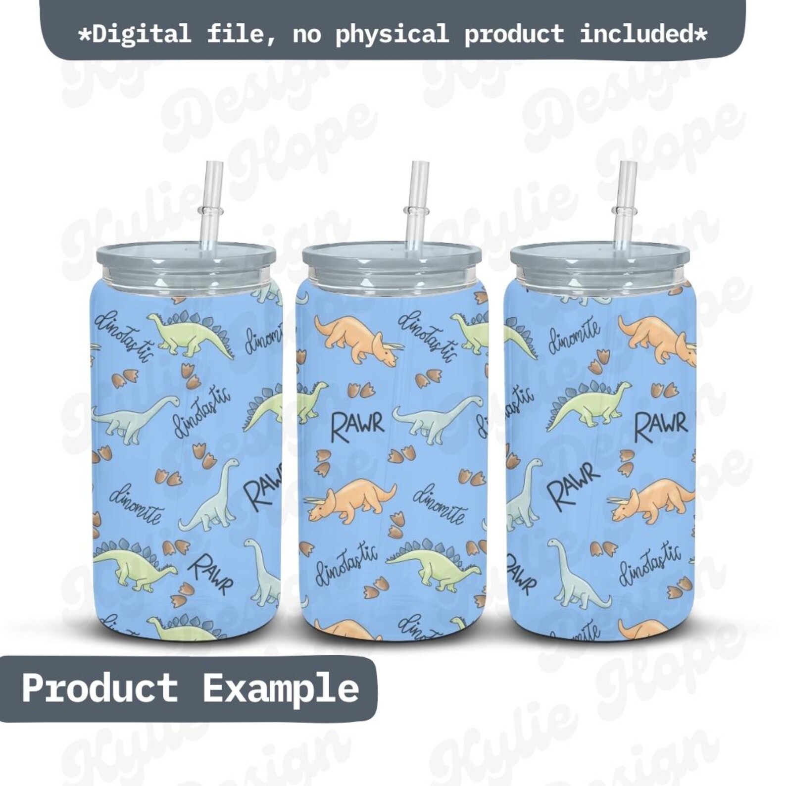 Cutecore Dinosaur Seamless Pattern: Hand-drawn Digital Paper (PNG) - Etsy