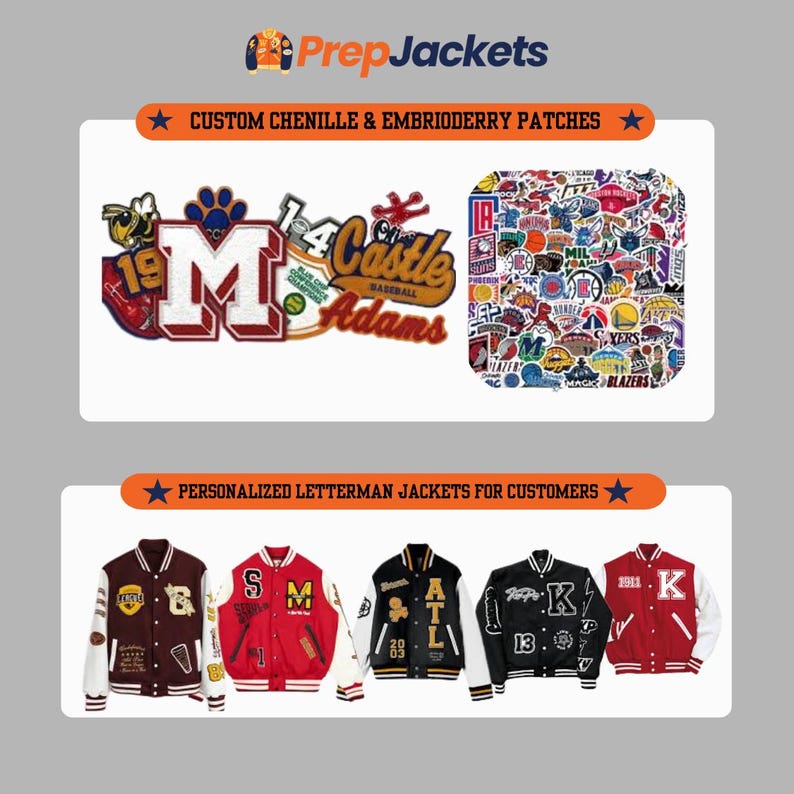 Custom Varsity Jacket – Personalized Letterman Jacket With Patches - Etsy