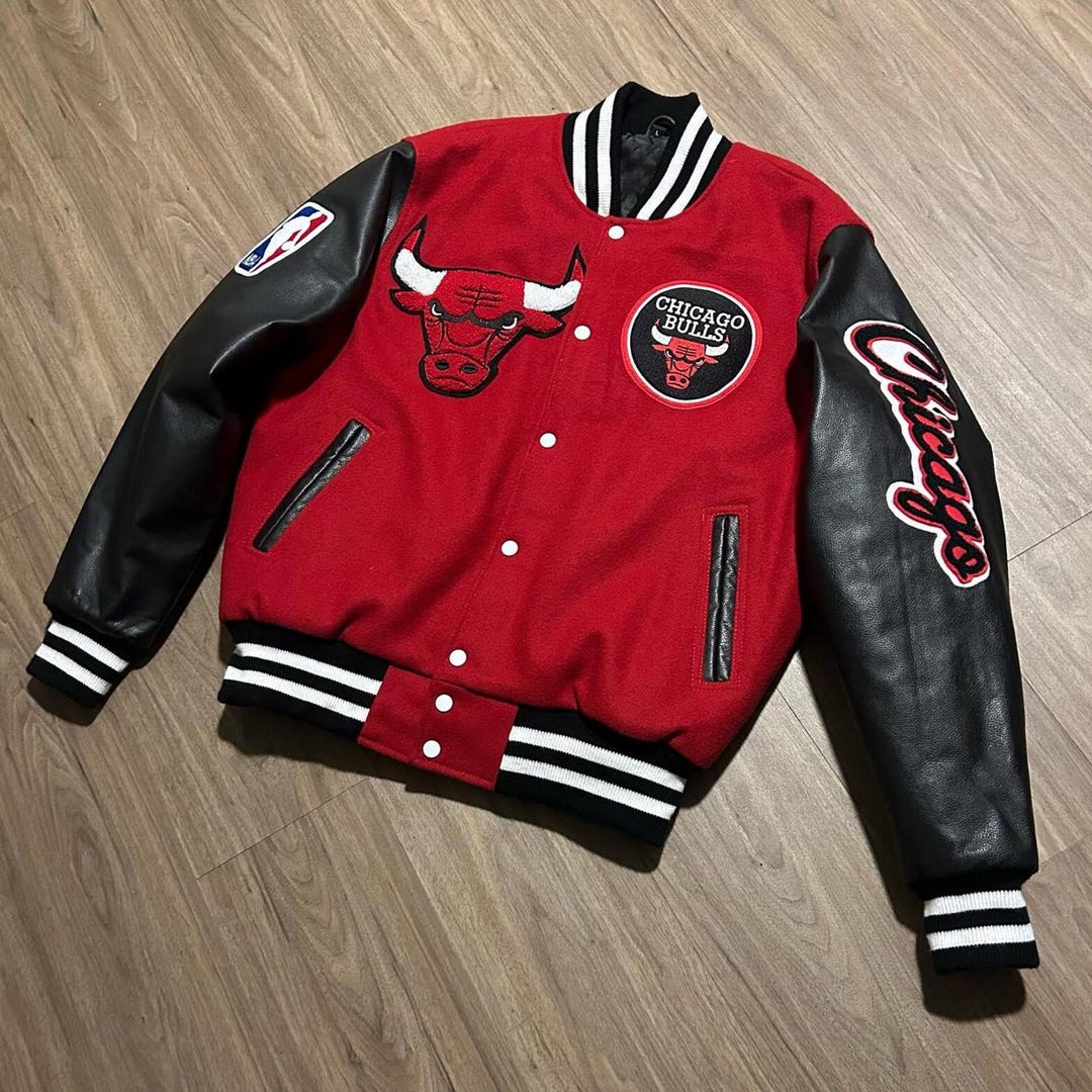 Custom Leather Varsity Jacket | Black Football Letterman Jacket ...