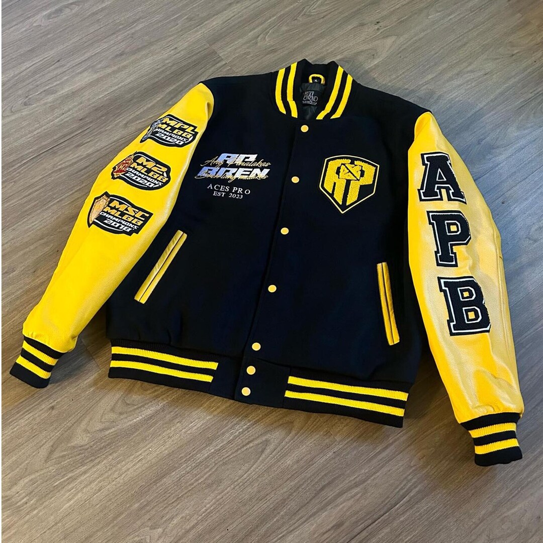 Personalized Letterman Jacket – Custom Varsity Jacket With Leather ...