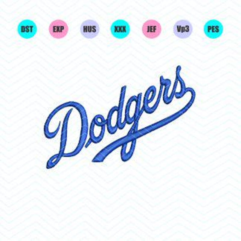 Dodgers Christmas Logo - Etsy