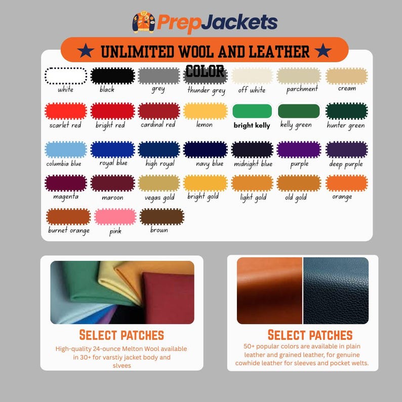 Varsity Letterman Jacket Wool Body & Real Leather Sleeves | Men Women ...