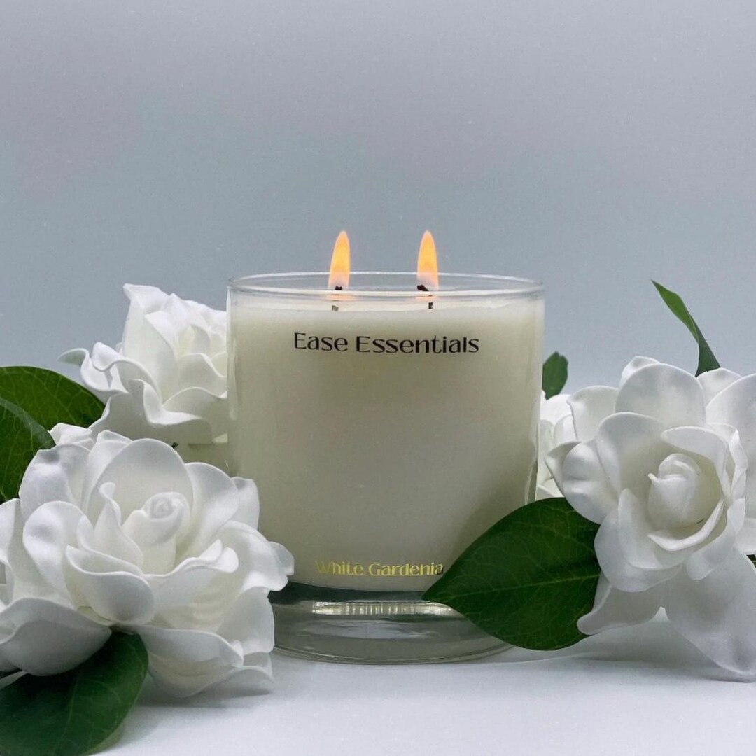 High-performance Luxury Candles | White Gardenia | Slow Burn, Room ...