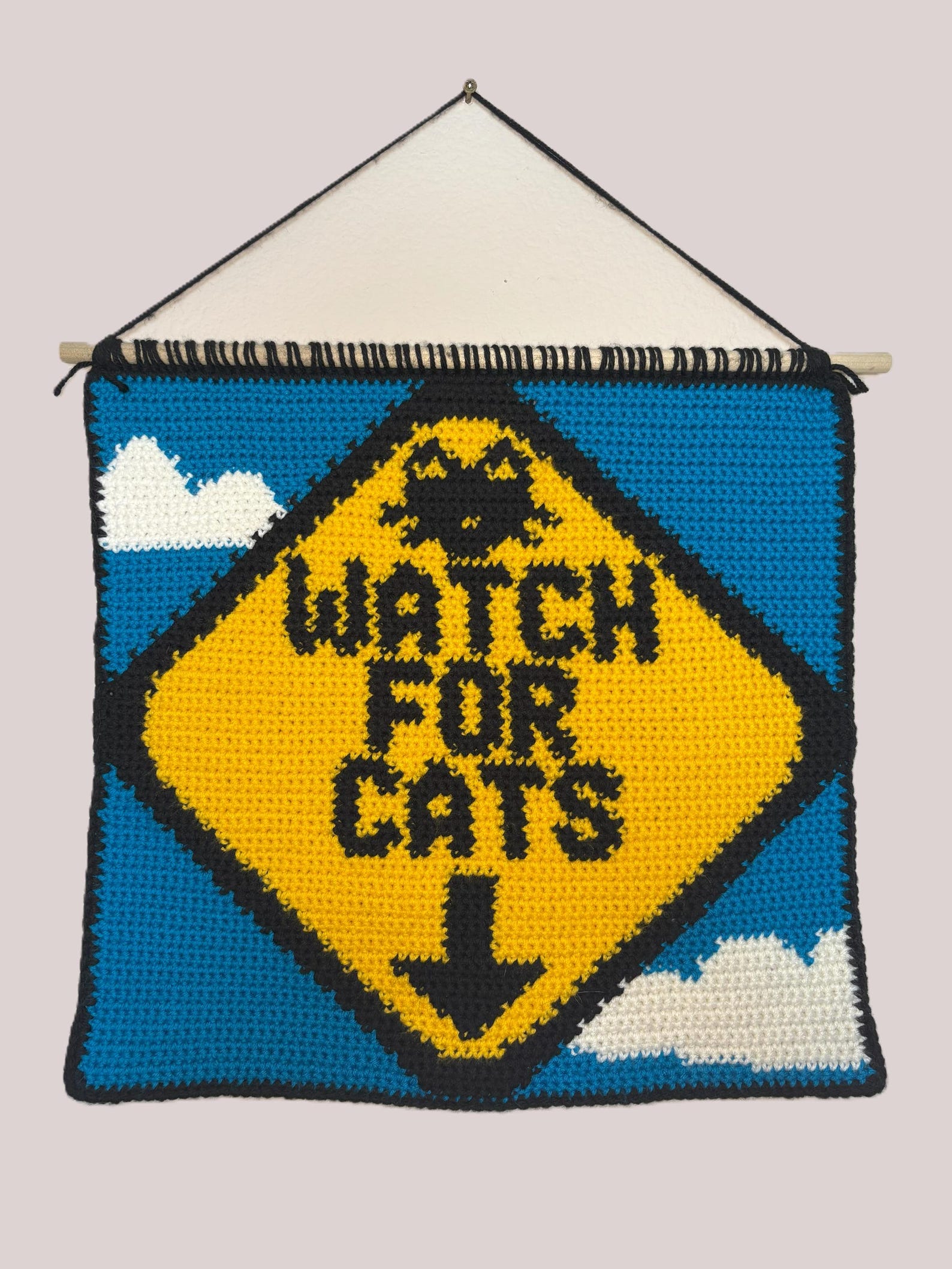Watch for Cats Tapestry Crochet Pattern - Etsy