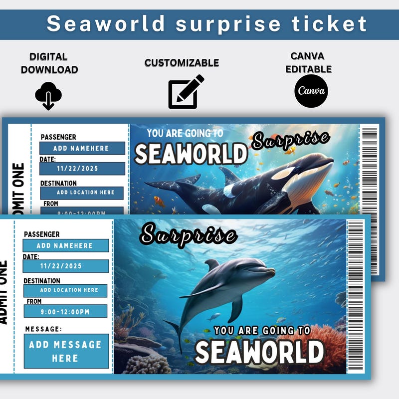 Seaworld Ticket Gift - 60+ Gift Ideas for 2026
