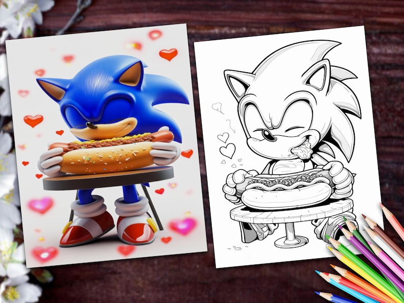 Easy Sonic Coloring Pages for Kids – 40 High-quality Printable Designs ...
