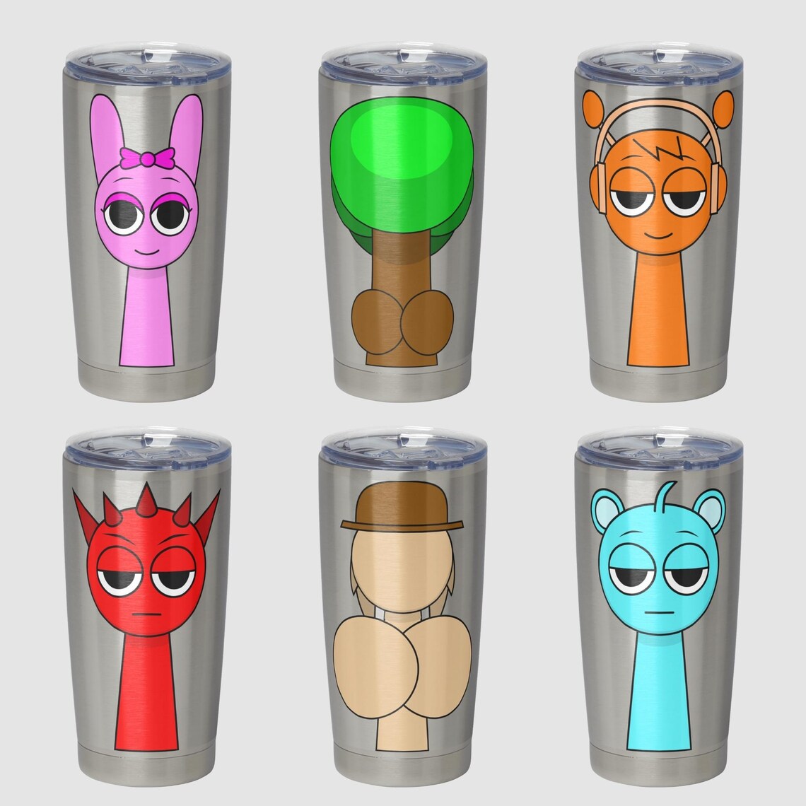 Incredibox Sprunki Gyat Full Package All Characters Normal and Horror ...