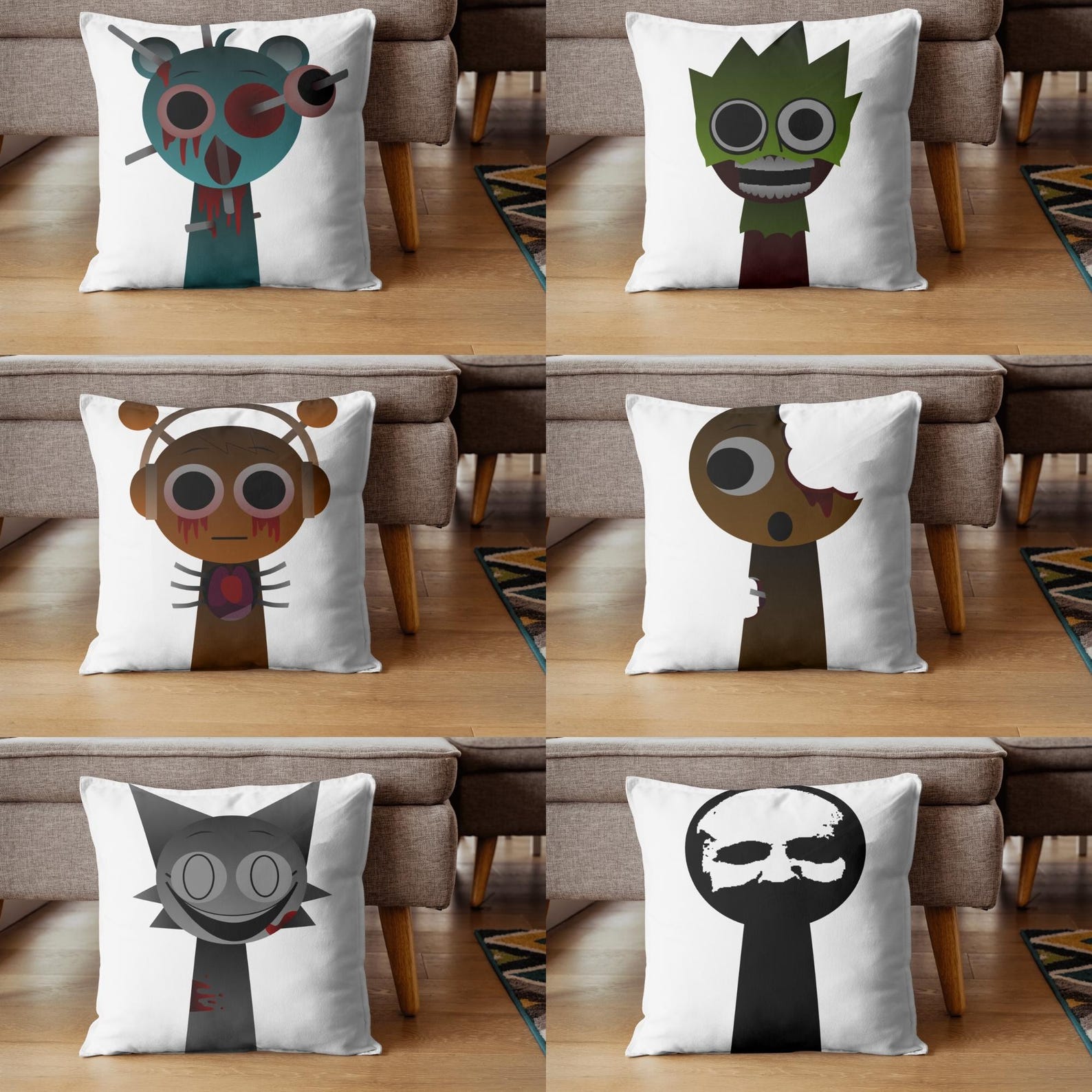 Incredibox Sprunki Gyat Full Package All Characters Normal and Horror ...