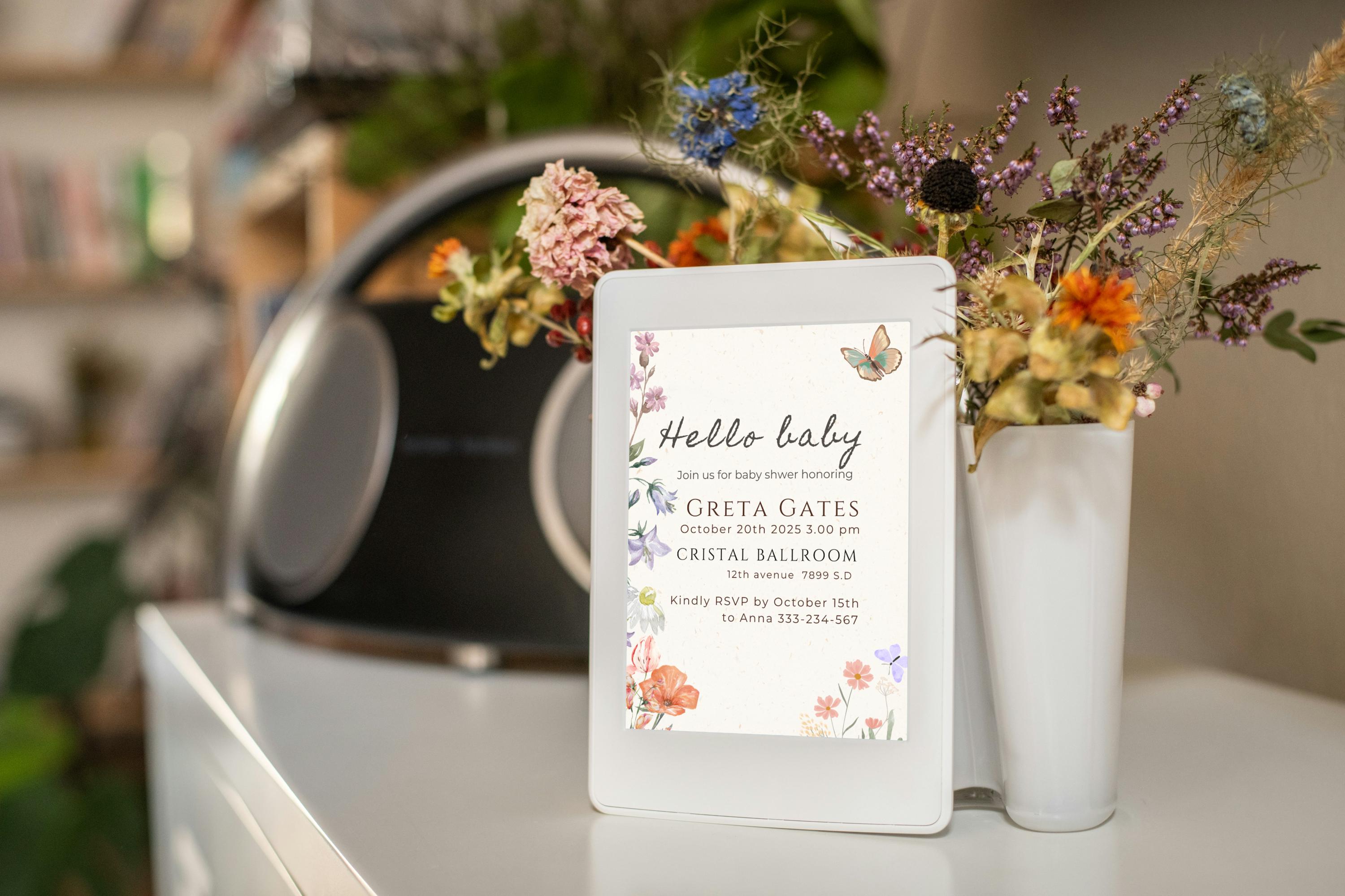 Digital Invitation Template - Etsy