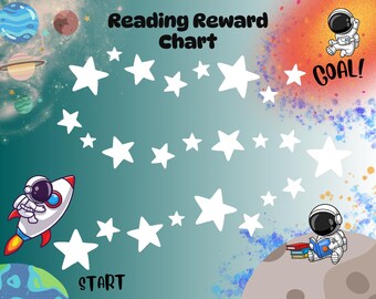 Dragon Reading Progress Chart,reward Chart, Reward Log, Cute Sticker ...