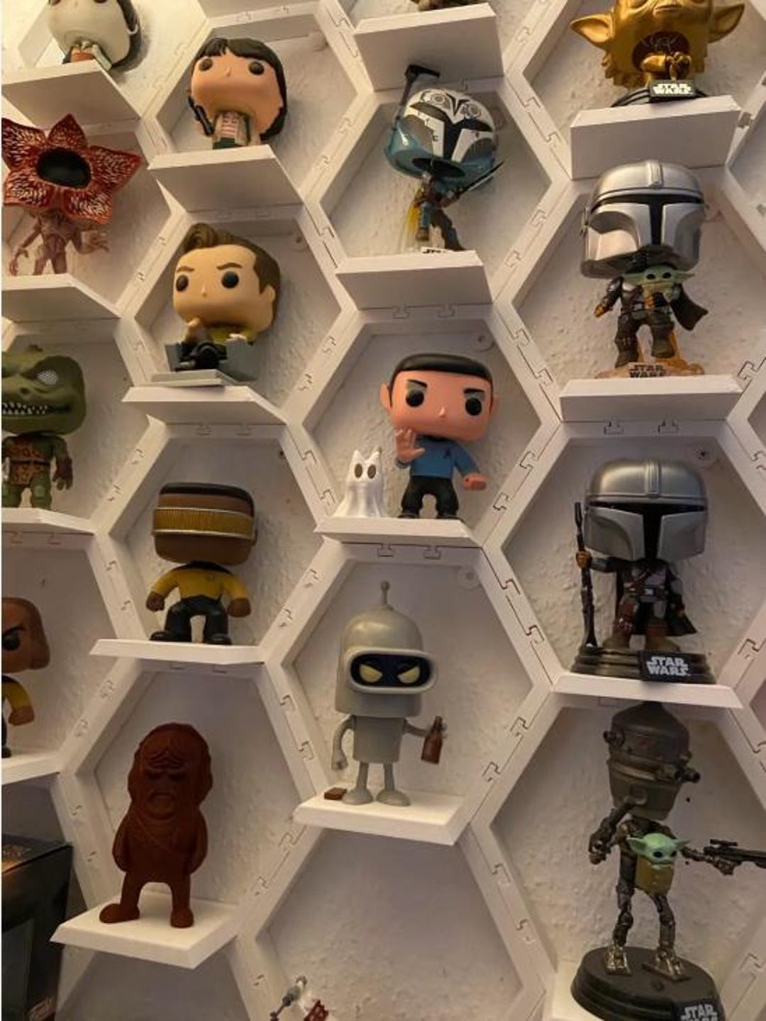 3D Printed Funko Pop Wall Display – Interlocking Modular Shelves – Pop ...