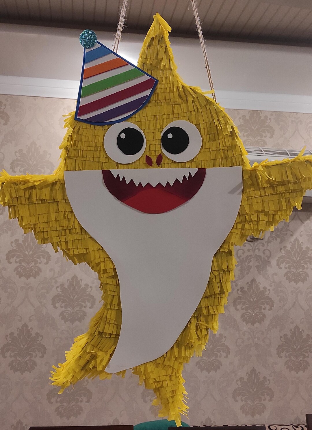 Baby Shark Piñata 24x16x4 Inches - Etsy