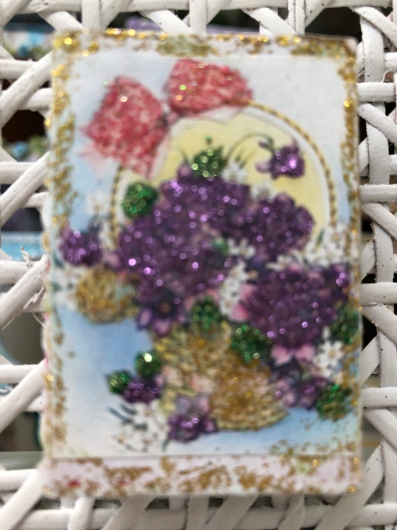 Hand-decorated Matchbox Cover - Etsy