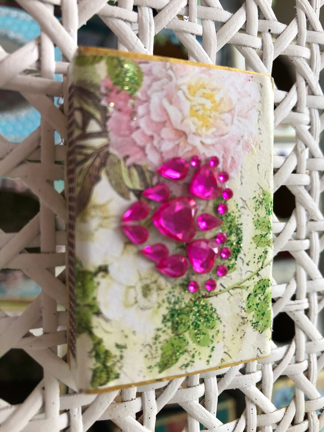 Hand-decorated Matchbox Cover - Etsy