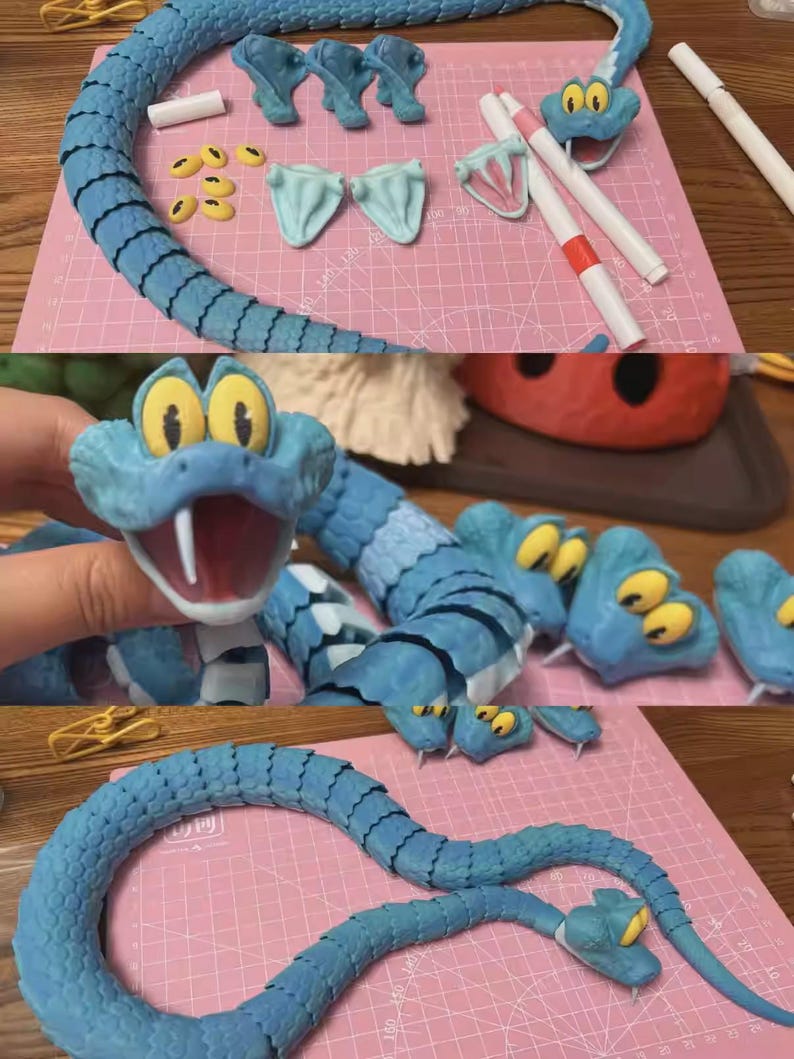 Zootopia Gary De'snake 3D Printed Toys Toy Gift for Kids - Etsy