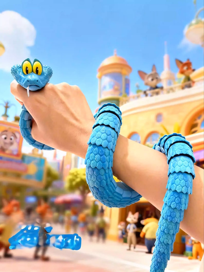 Zootopia Gary De'snake Mode 3D Printed Files(3mf and STL) - Etsy