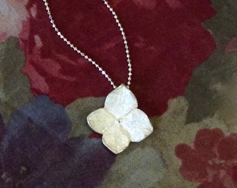 Hydrangea necklace | Etsy