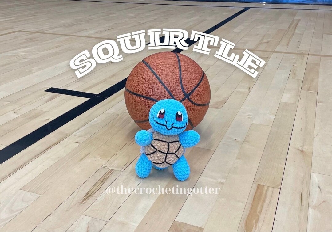 Pokemon Crochet, Squirtle, Pokemon Gift, Handmade - Etsy