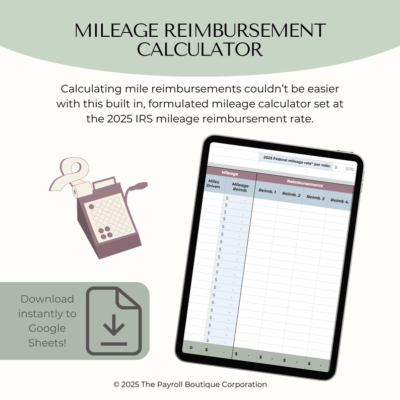 Corporate Timesheet and Reimbursement Tracker | Google Sheets Template ...