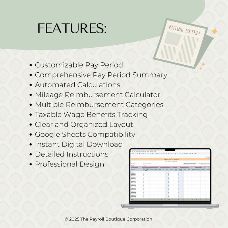 Corporate Timesheet and Reimbursement Tracker | Google Sheets Template ...