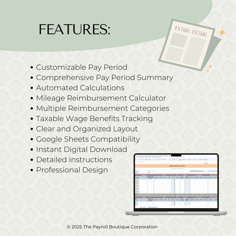 Corporate Timesheet and Reimbursement Tracker | Google Sheets Template ...