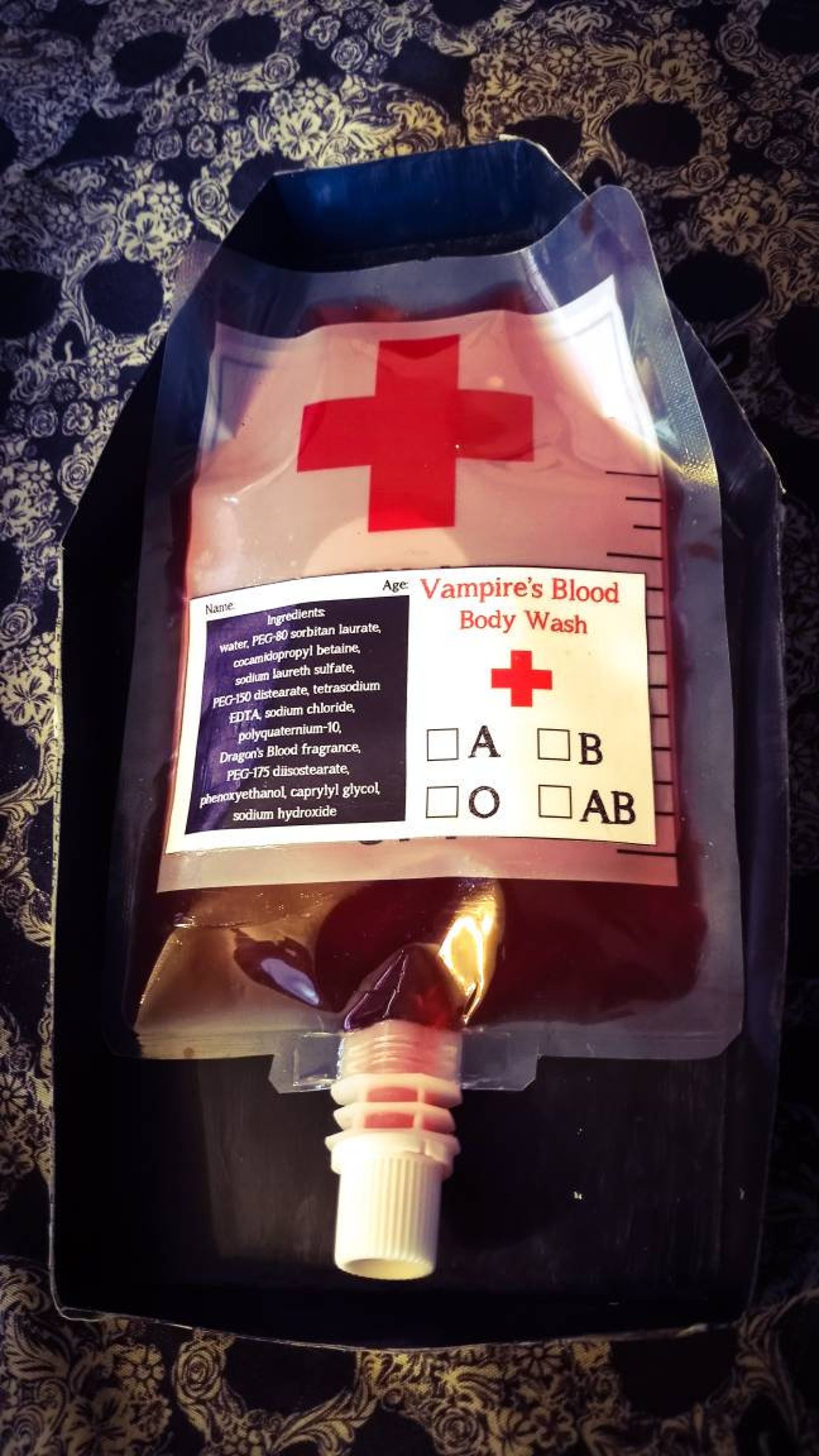 Vampire Gift Set Halloween Bath Gift Box Horror Lover Gift | Etsy