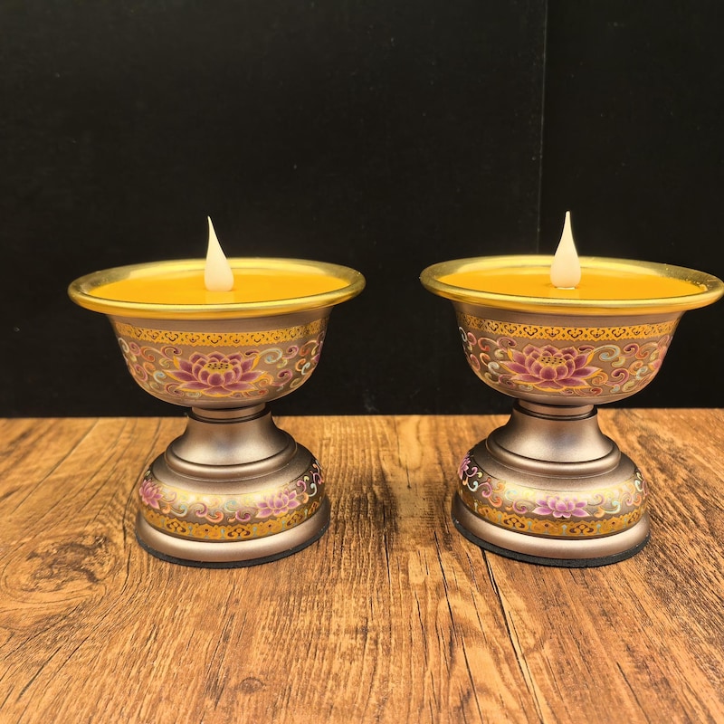 Led Buddhist Altar Candles - Etsy Canada