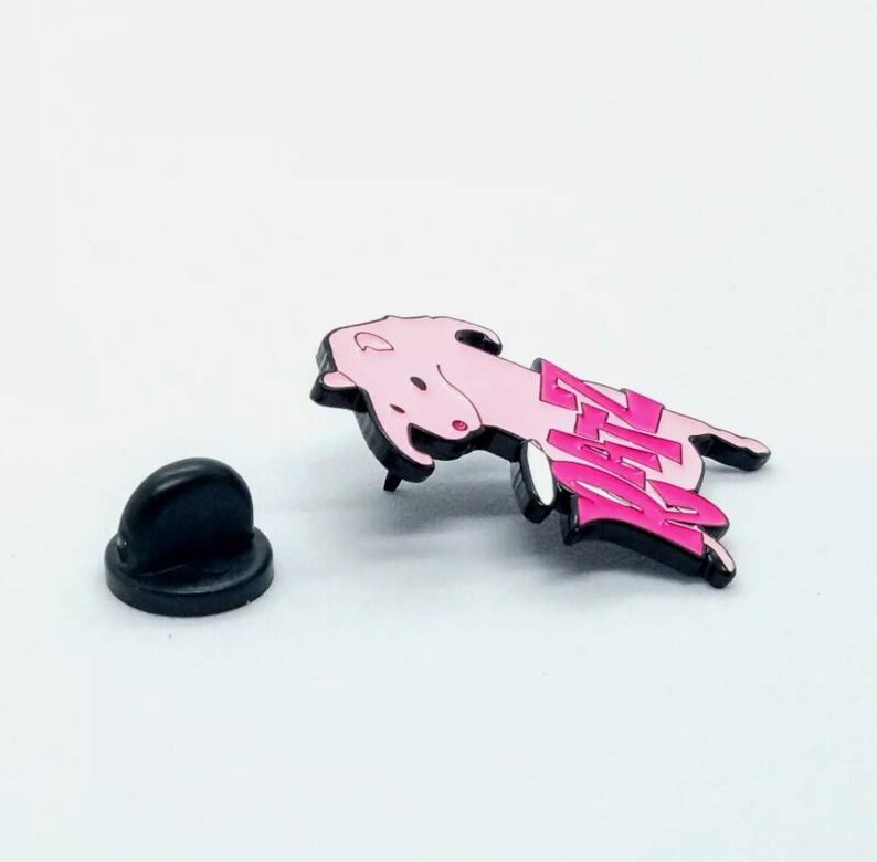 Ratz Meme Enamel Pin – Funny Pink Mouse Lapel Brooch – Bratz-inspired ...