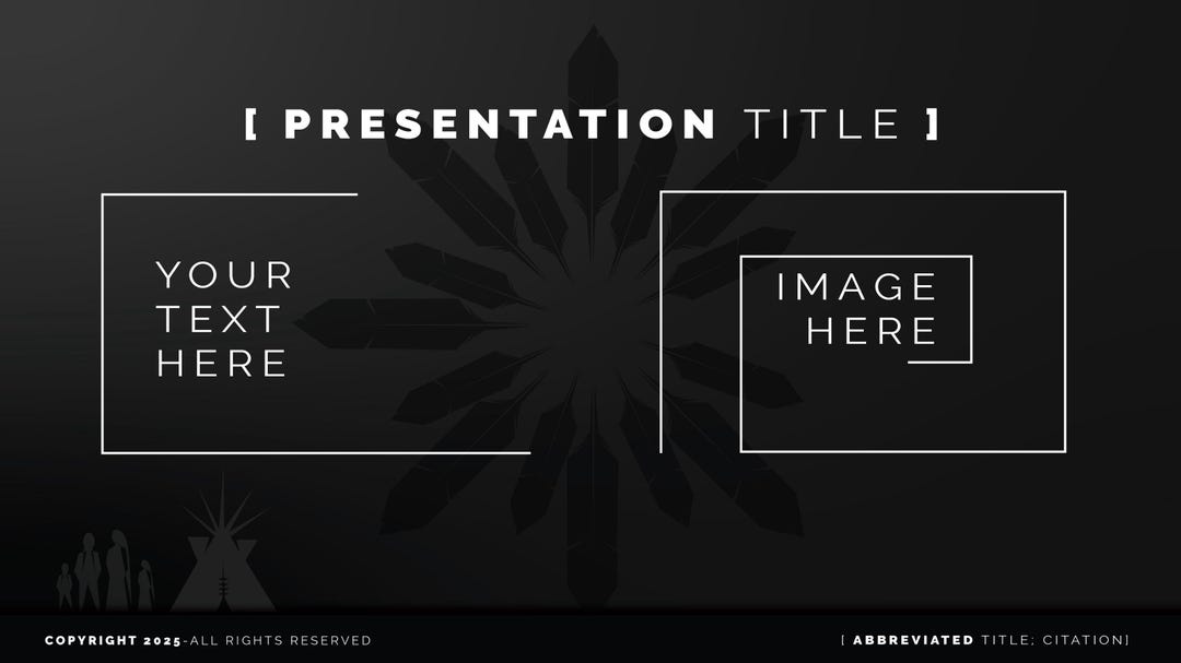 Indigenous Powerpoint Template | Native-designed Presentation Slides ...