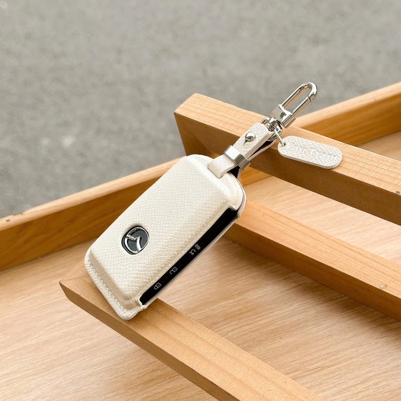 Personalized Leather Car Key Mazda Case for 3 Cx-5 Cx-9 Cx-30 Cx-50 ...