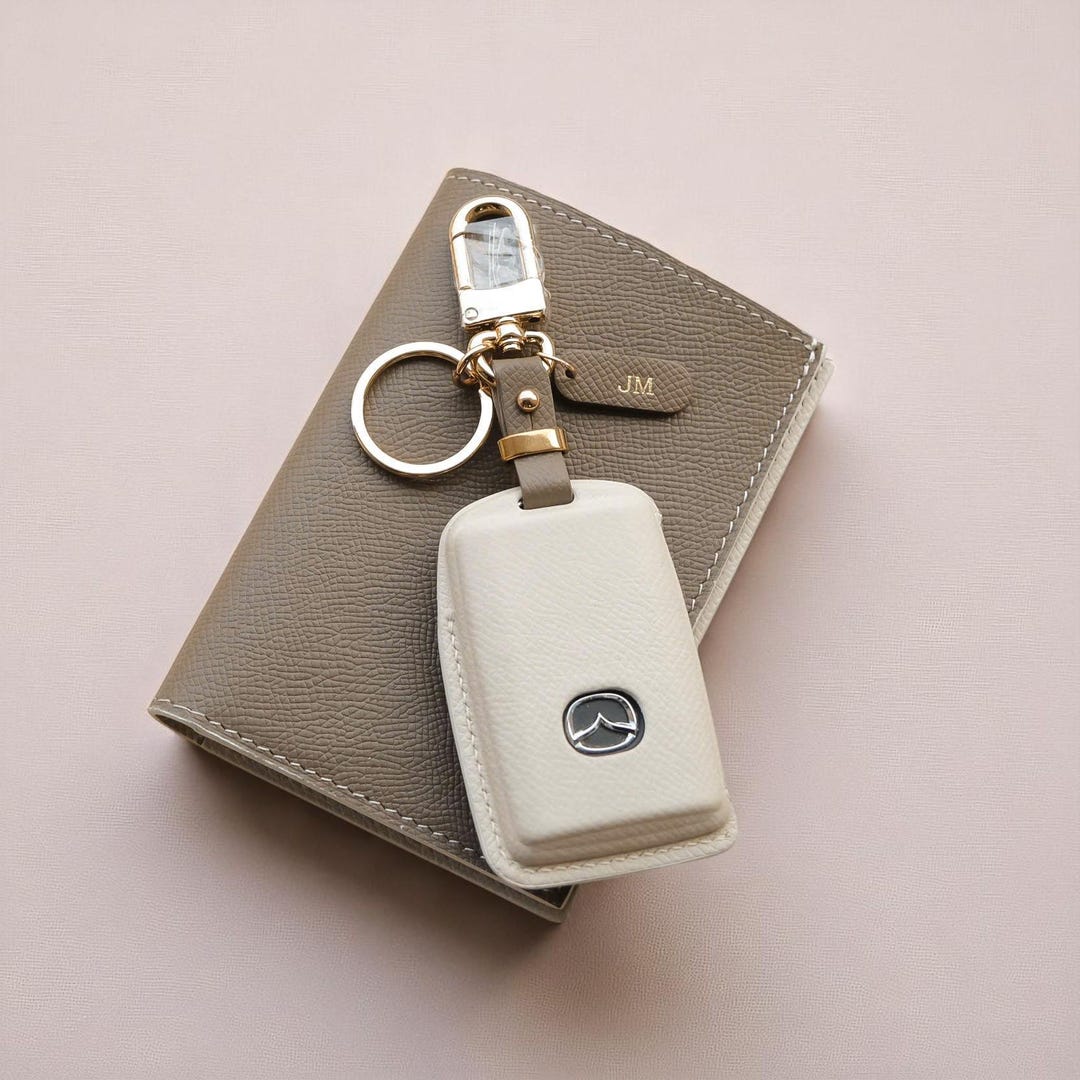 Personalized Leather Car Key Mazda Case for 3 Cx-5 Cx-9 Cx-30 Cx-50 ...