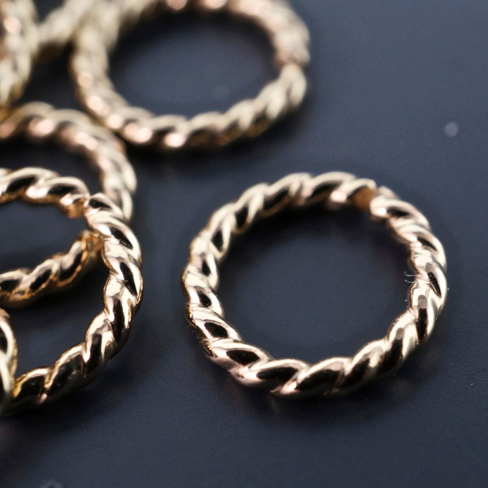 16 gauge septum hoop bull ring 14kt cartilage hoop | Etsy