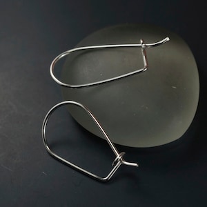 LOCKING Hook Earrings Sleepers Sleeper Everyday Interchangeable Minimal ...