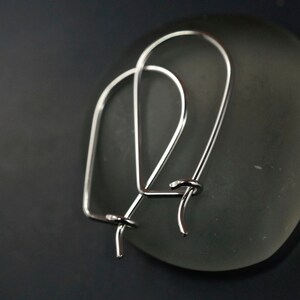 LOCKING Hook Earrings Sleepers Sleeper Everyday Interchangeable Minimal ...