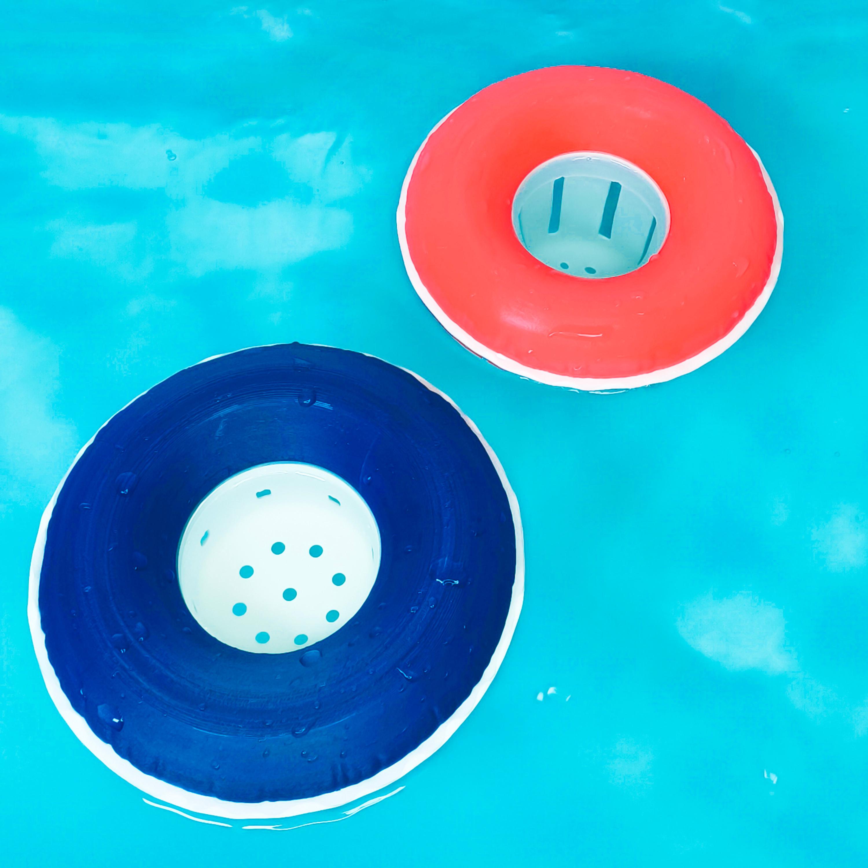 3D Printed Pool Floaty for Drinks – Color Options, Screw-fit Beverage ...