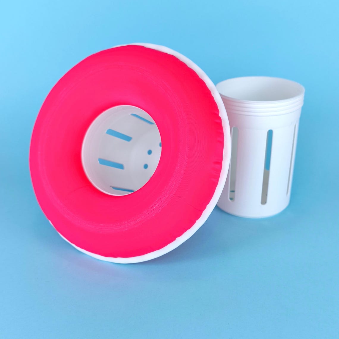 3D Printed Drink Pool Floaty: Perforated Can Holder for Summer Fun - Etsy