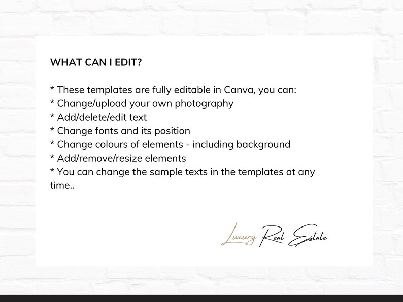 Realtor Sign Template, Canva Editable, Sign Riders (digital Download ...