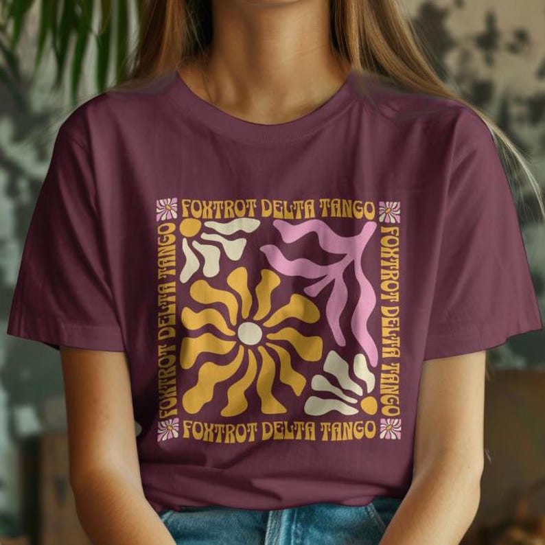 Foxtrot Delta Tango Shirt, FDT Shirt, Democrat Gift Shirt, Groovy 70s ...