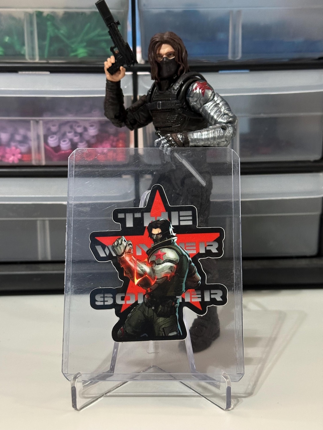 Winter Soldier Marvel Rivals Sticker - Etsy