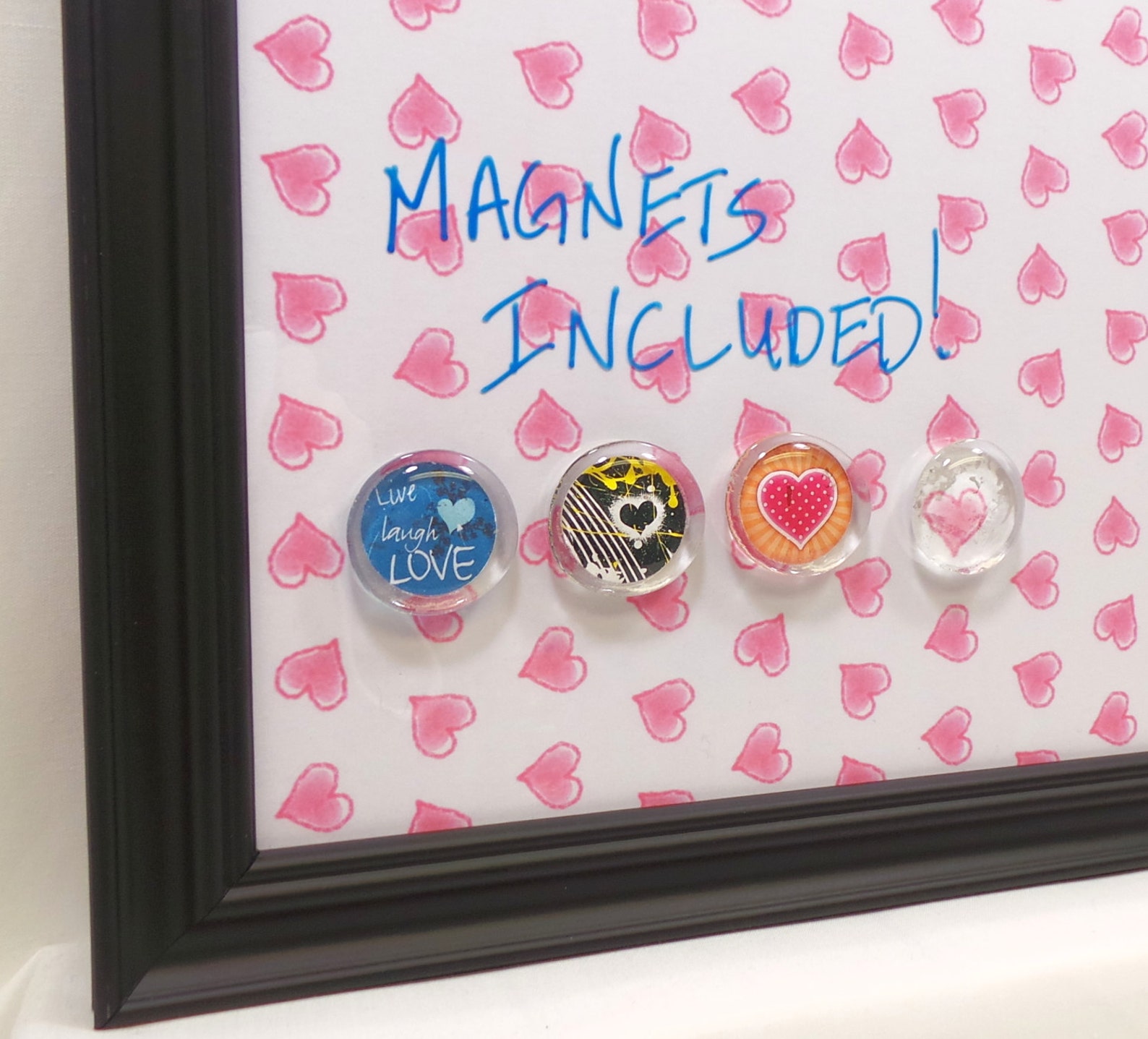 Wall Decor Magnet Board Magnetic Memo Board Dry Erase | Etsy