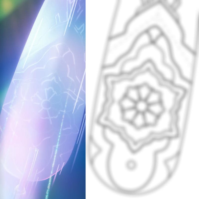 Zoey Shin-kal Blueprint – K-pop Demon Hunters Daggers | EVA Foam ...