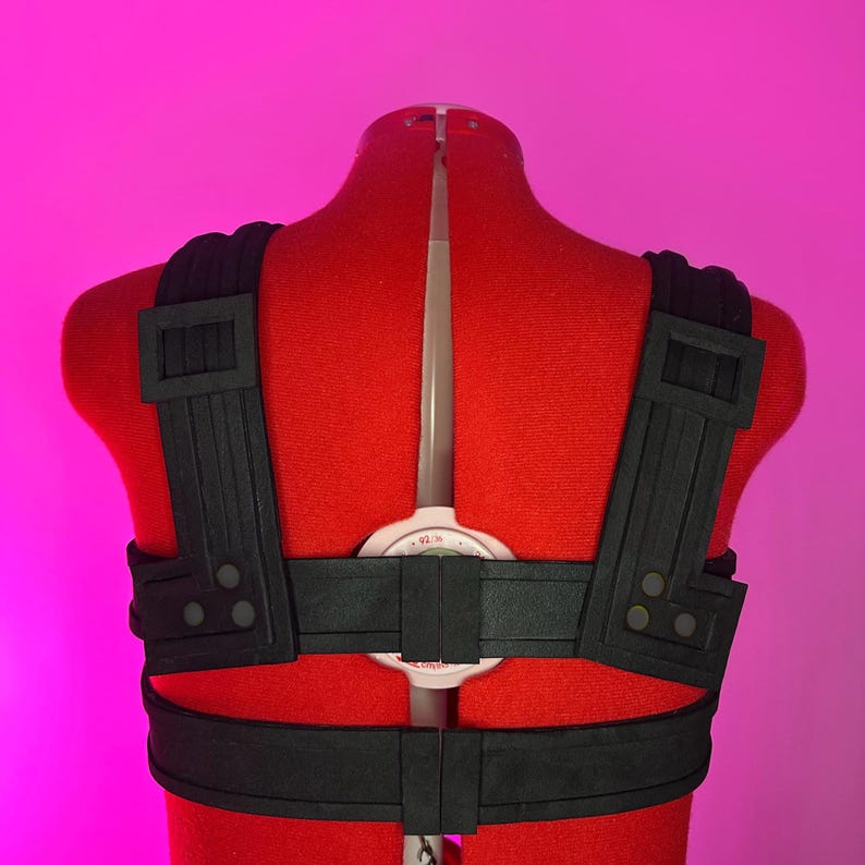 Vi Chestplate PATTERN – Arcane Season Finale Cosplay Torso Template ...