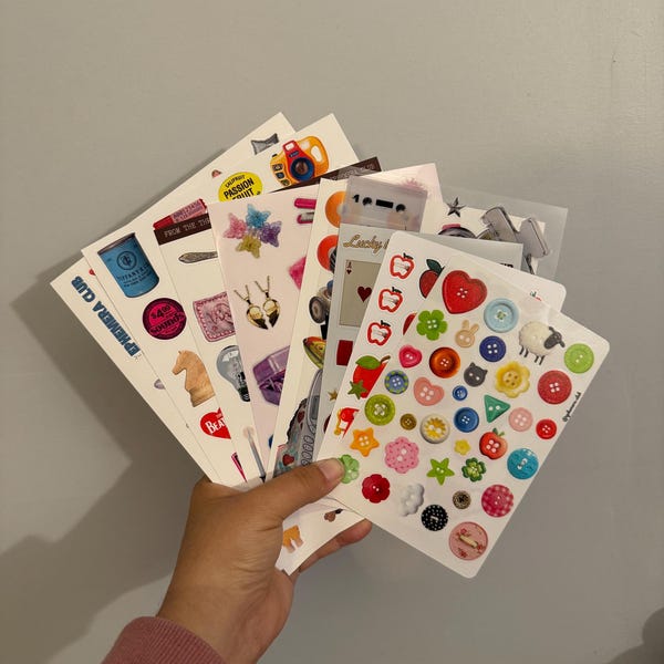 Sticker Book Random - Etsy