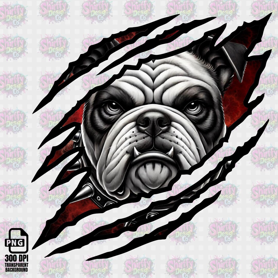 Bulldogs Ripped PNG, Digital Download, Viral, DTF, 300 DPI, Sublimation ...