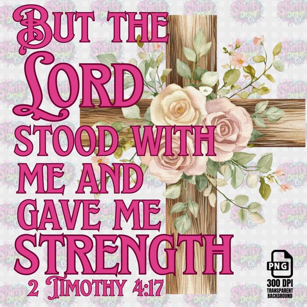 Lord Stood With Me - Etsy