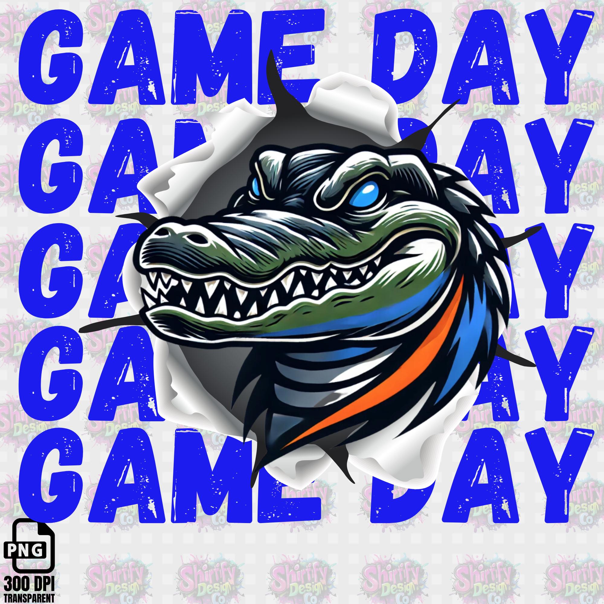 Gators Game Day PNG, Digital Download, Viral, DTF, 300 DPI, Sublimation ...