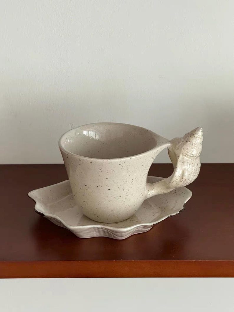 Handmade Sea Shell Mug,coffee Cup - Etsy